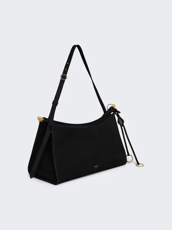 ALAÃA Alaïa Large East West Shoulder Bag - Black