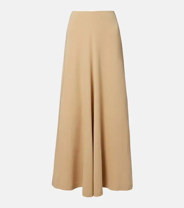 TOTEME Jersey Maxi Skirt - Beige