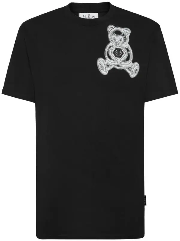 Philipp Plein Teddy Bear-print Cotton T-shirt