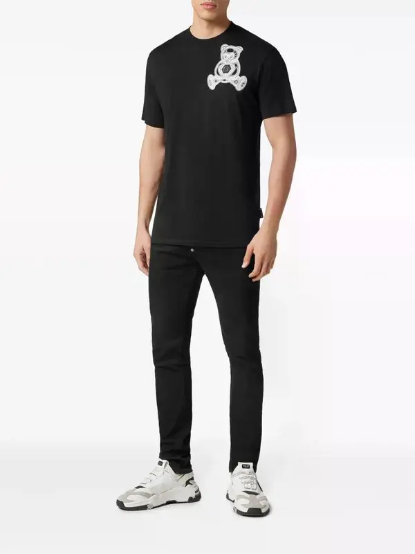 Philipp Plein Teddy Bear-print Cotton T-shirt