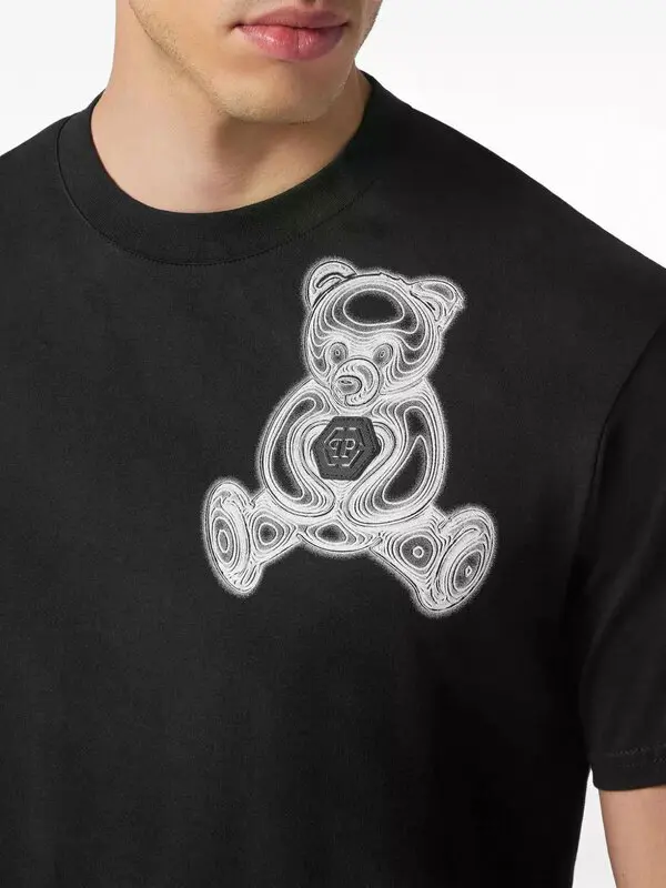 Philipp Plein Teddy Bear-print Cotton T-shirt