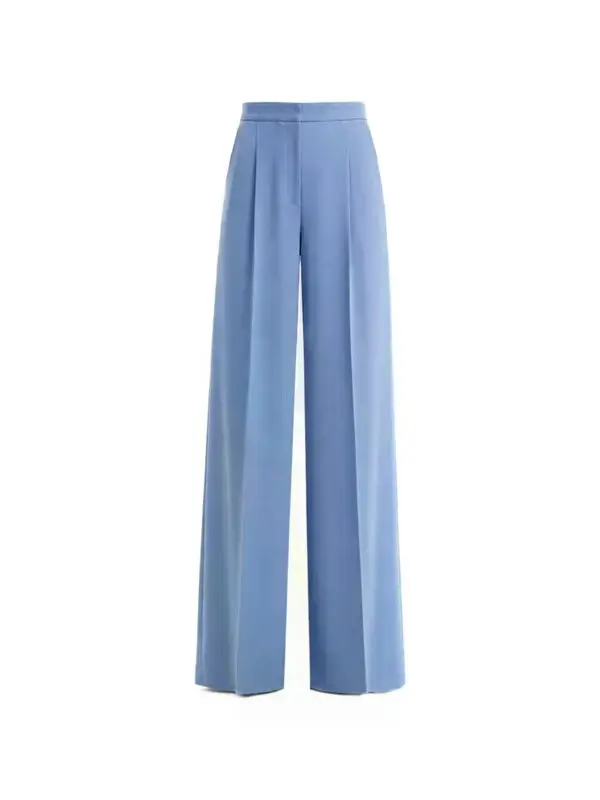 GEMY MAALOUF Pleated Wide-leg Trousers