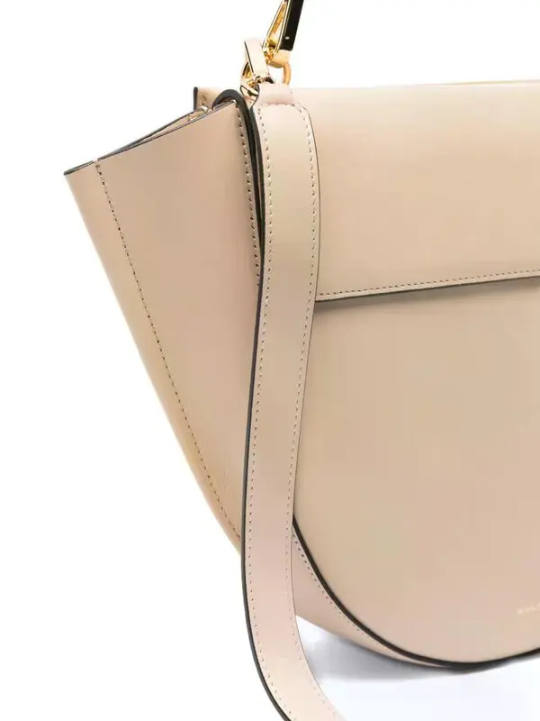 WANDLER Medium Hortensia Leather Tote Bag - Neutrals