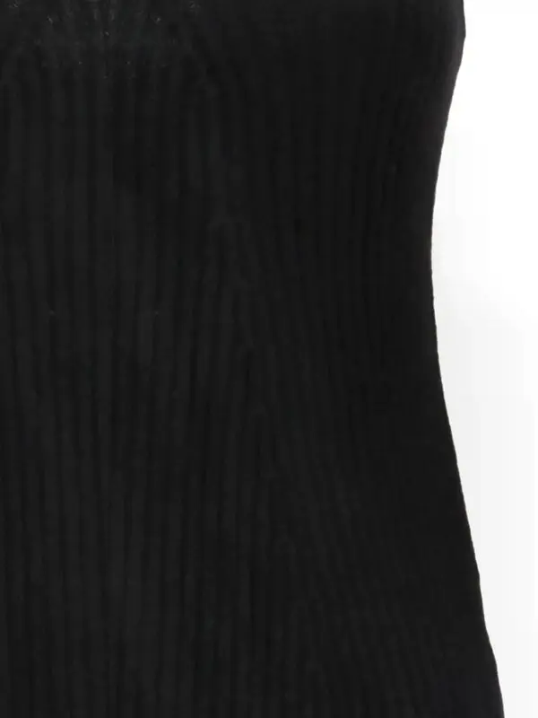 IRREPLACEABLE Ribbed Knit Strapless Top