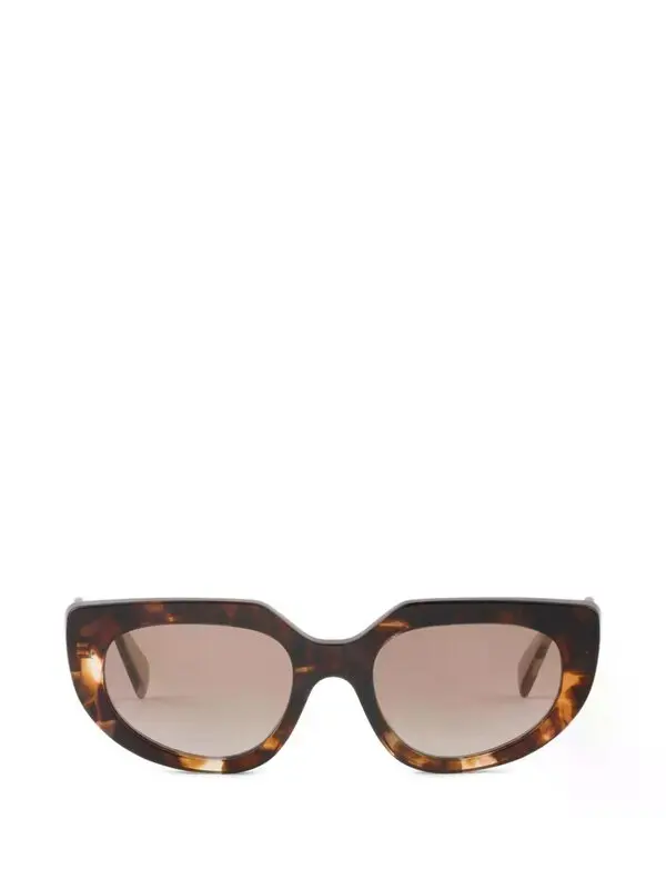 Prada Sunglasses With Logo - Brown