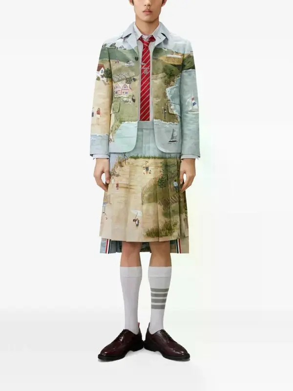 Thom Browne Nantucket Scenic Unconstructed Jacket