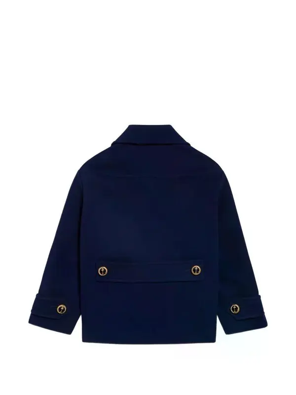 Balenciaga Wool Double-breasted Peacoat