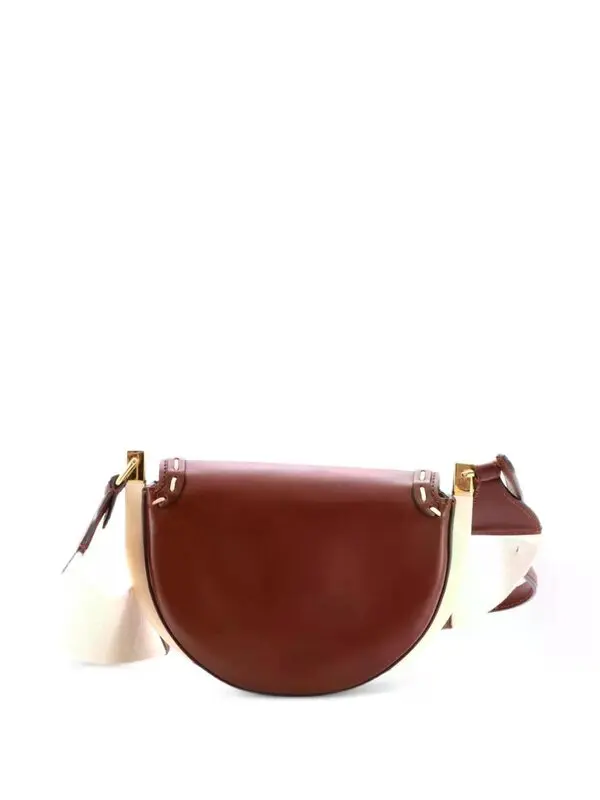 Fendi Moonlight Flap Bag In Leather With Plexiglass Detail
