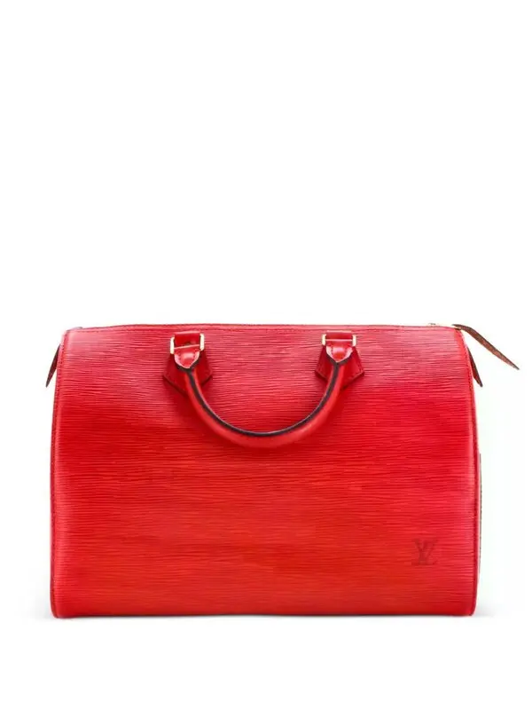 LOUIS VUITTON Speedy 30 Epi Leather Satchel