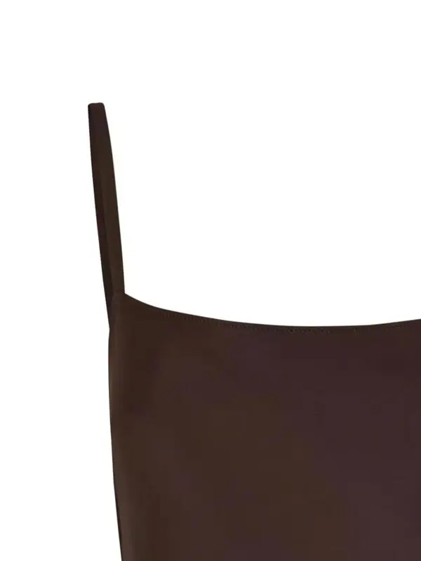 LIDO Tre Square-neck Swimsuit - Brown