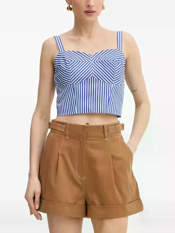 Guess Striped Corset-style Top
