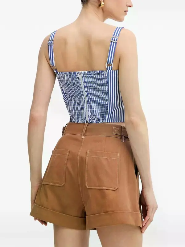 Guess Striped Corset-style Top