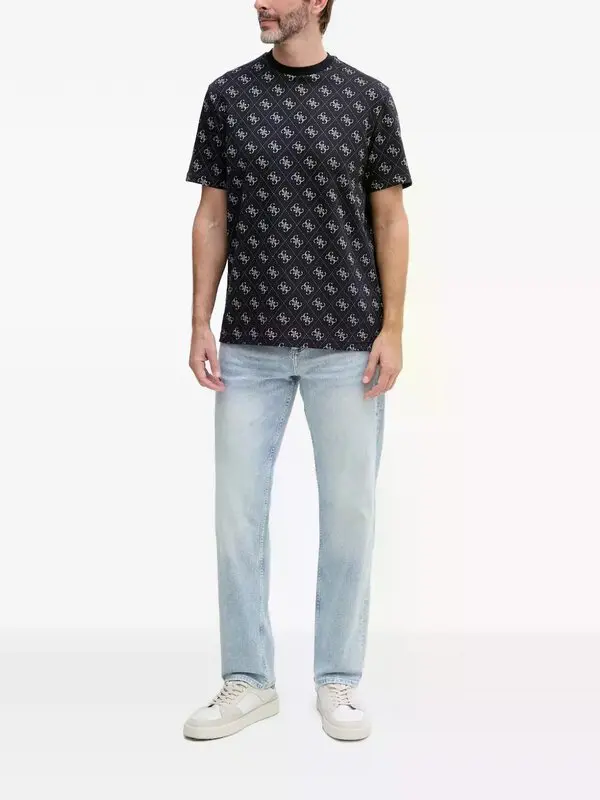 Guess Monogram-print T-shirt