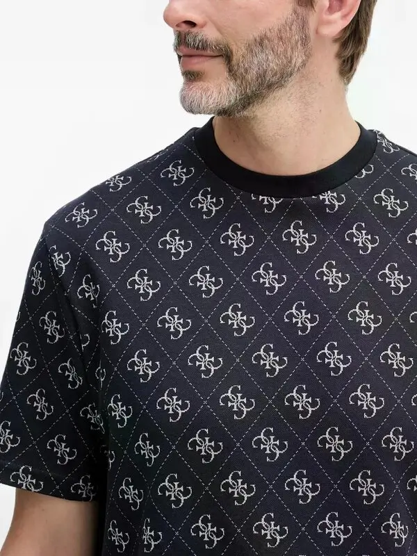 Guess Monogram-print T-shirt