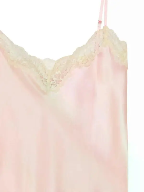 REFORMATION Teddy Lace-trim Top
