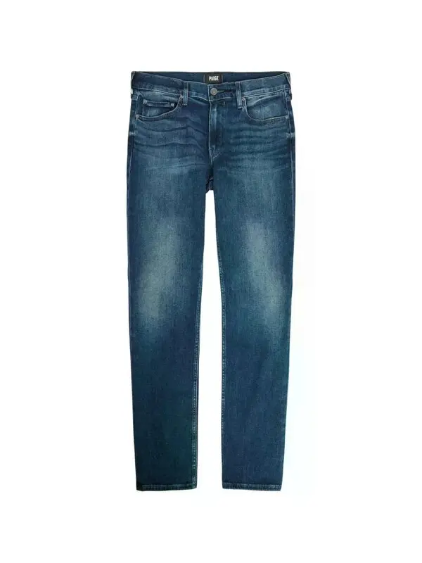 Paige Lennox Faded Slim-fit Jeans