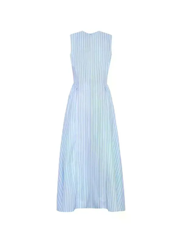 Adam Lippes Aliena Striped Maxi Dress