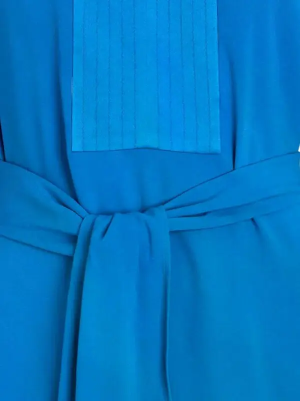 JOSEPH Belted Pintuck Detail Blouse