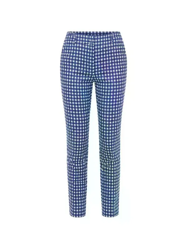 True Royal Checked Pattern Trousers