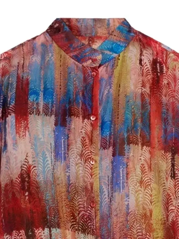 Momoni Printed Silk Shirt