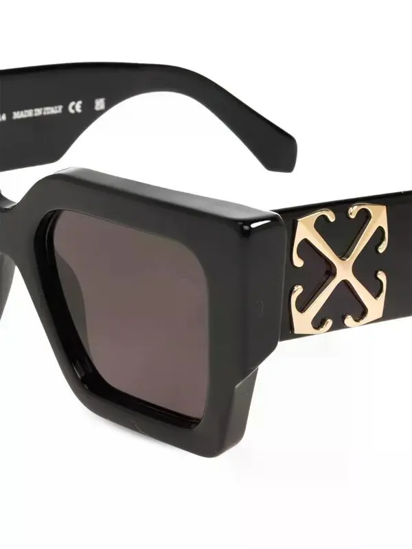 Off-White Arrows Motif Square Frame Sunglasses