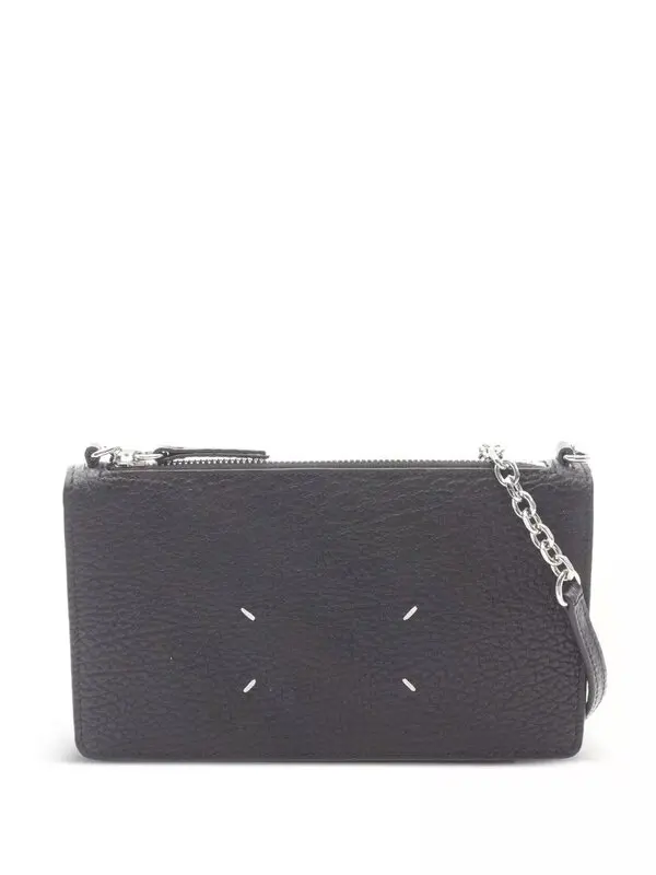 MAISON MARGIELA Leather Chain Clutch Bag