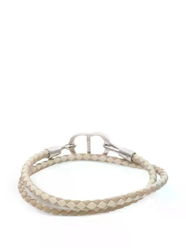 Dior Cd Icon Braided Bracelet - Neutrals