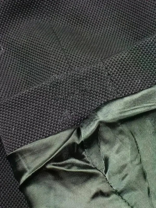 Gucci Emblem Rib-knit Collar Jacket