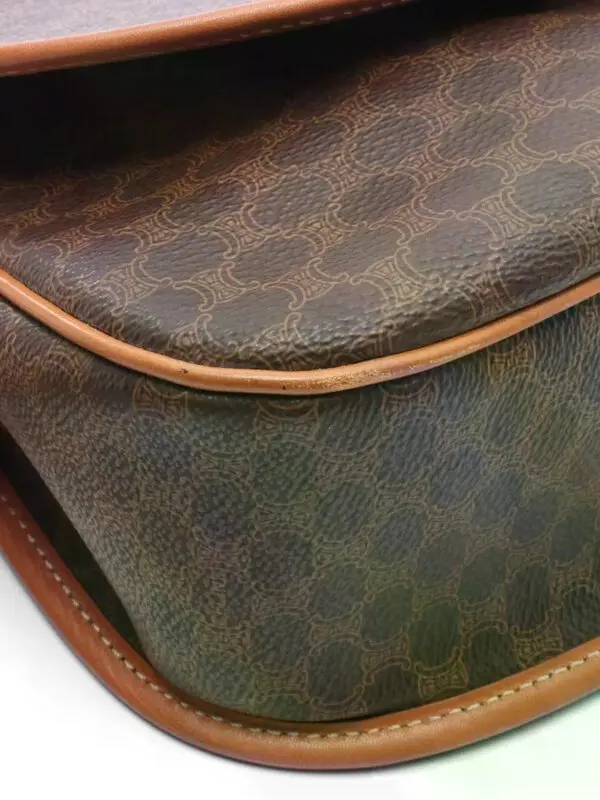 Celine Macadam Star Ball Shoulder Bag - Brown