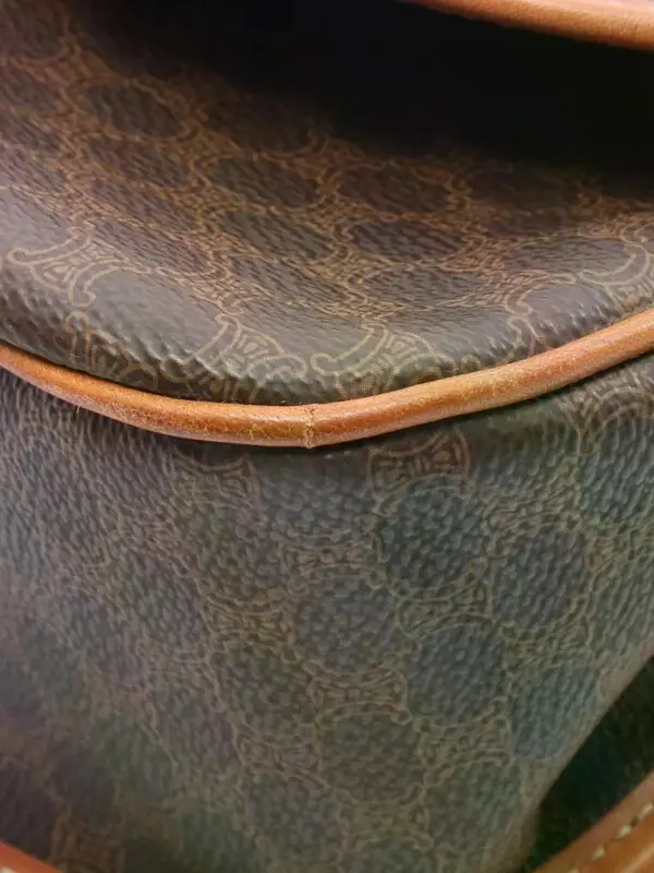 Celine Macadam Star Ball Shoulder Bag - Brown