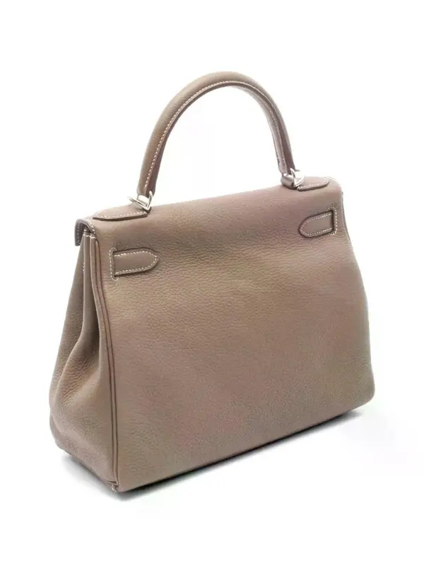 Hermès 2012 28 Kelly Leather Handbag - Brown