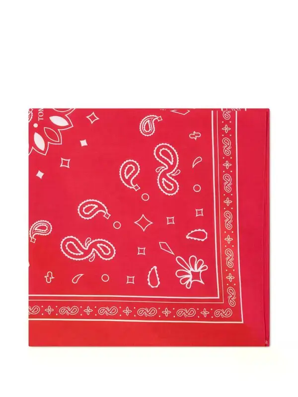 STUDIO TOMBOY Paisley Bandana - Red