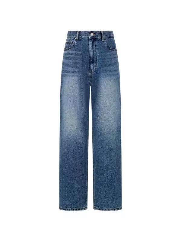 STUDIO TOMBOY Faded Wide-leg Jeans