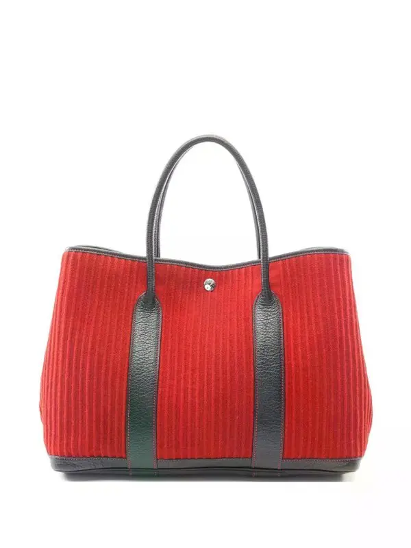 Hermès 2006 Pm Garden Party Tote Bag - Red