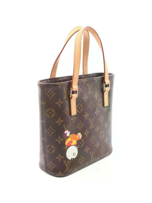 LOUIS VUITTON X Takashi Murakami 2004 Vavin Pm Monogram Panda Tote Bag - Brown