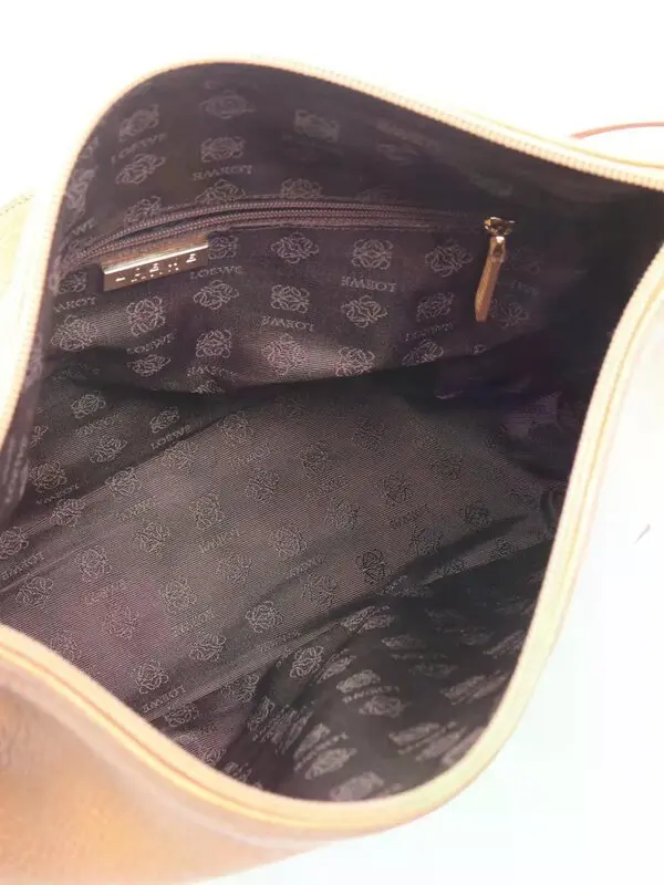 Loewe 2000s Logo-embossed Shoulder Bag