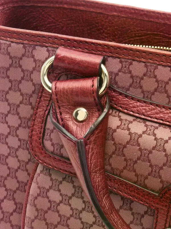 Celine Macadam Canvas Handbag