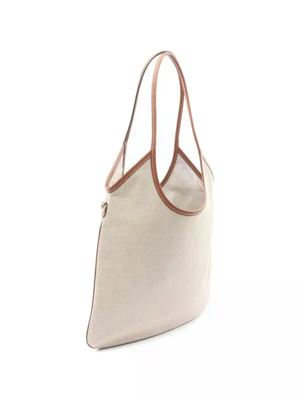 Miu Miu Logo-embroidered Tote Bag