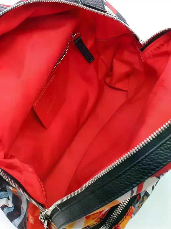 CHRISTIAN LOUBOUTIN Graffiti Print Backpack