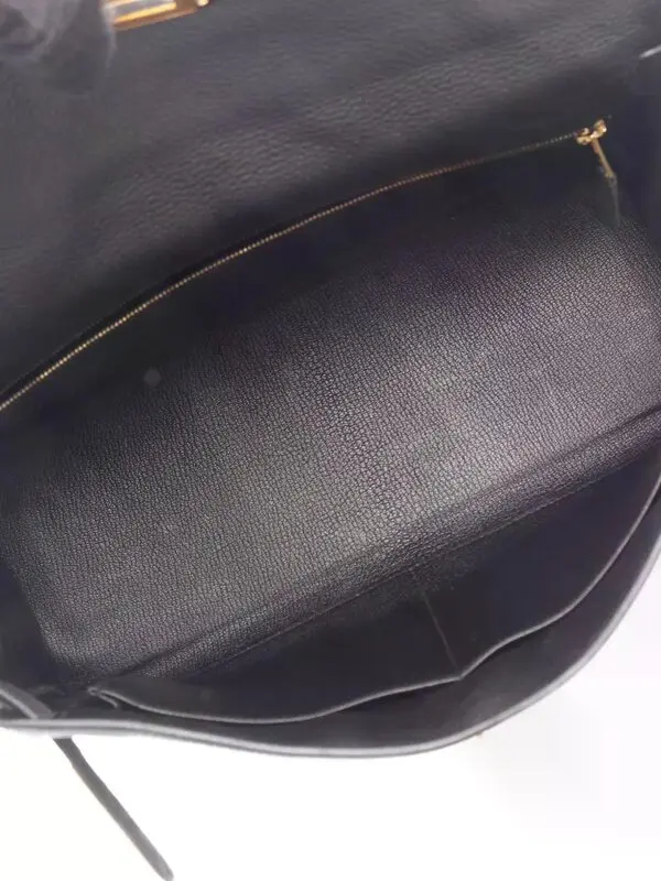 Hermès 2017 32 Kelly Leather Handbag - Black