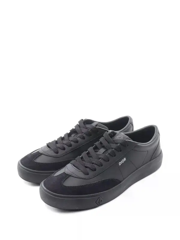 Dior Lace-up Suede Sneakers