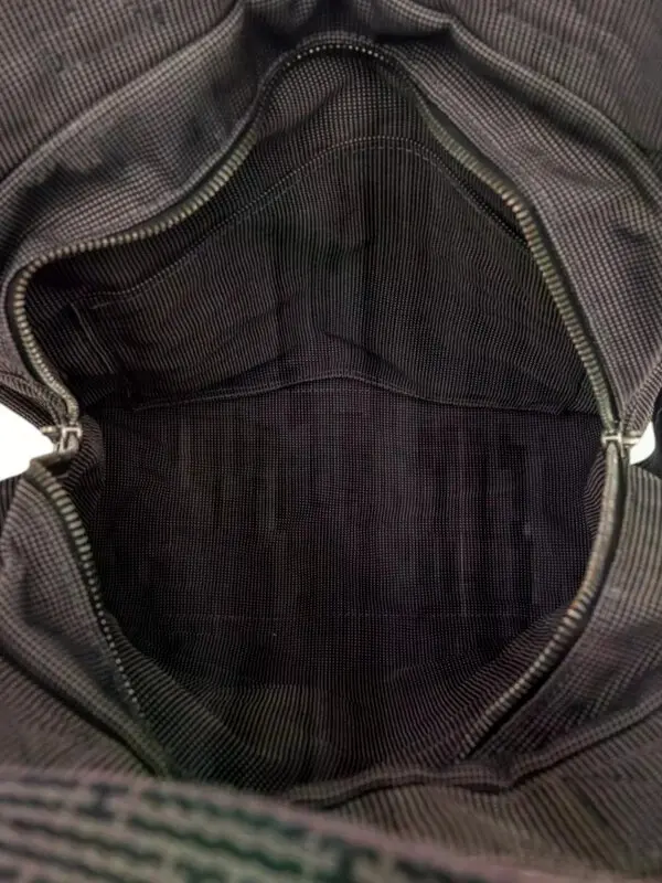 Hermès Herline Mm Canvas Backpack - Grey