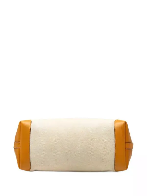 Gucci Canvas Craft Tote Bag