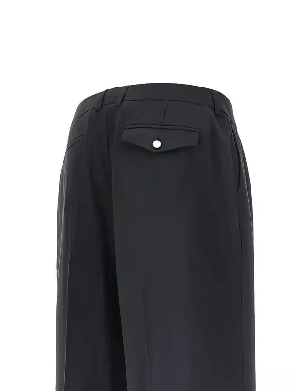 THESTROY Inno Pleated Wide-leg Trousers