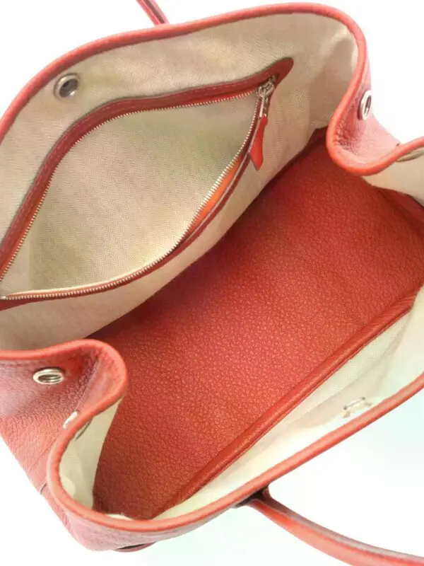 Hermès Negonda Garden Party 30 Tote Bag - Orange
