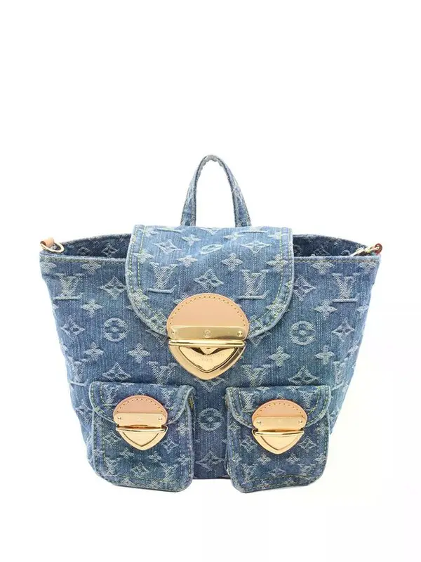 LOUIS VUITTON Monogram Denim Venice Backpack