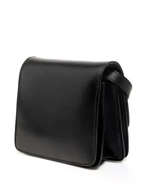 Celine Small Calfskin Classic Box Crossbody Bag - Black