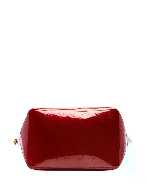 LOUIS VUITTON Monogram Vernis Bellevue Gm Tote Bag - Red