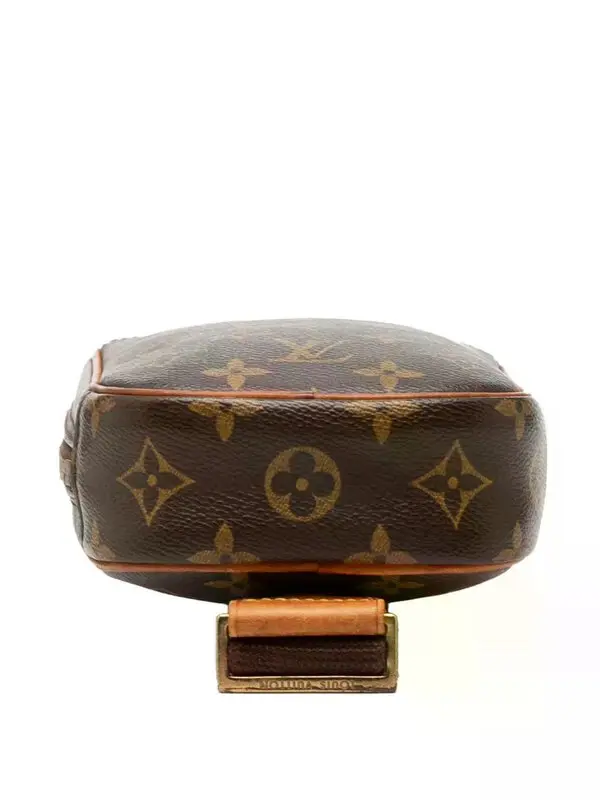 LOUIS VUITTON Monogram Gange Pochette Crossbody Bag - Brown