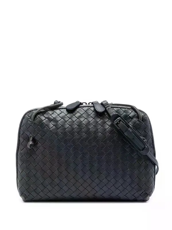 Bottega Veneta Nappa Intrecciato Nodini Crossbody Bag
